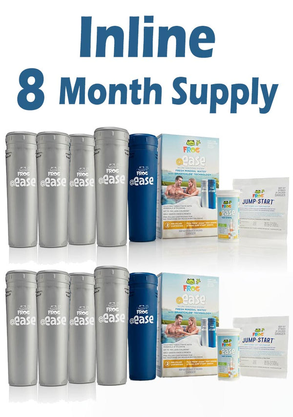 Frog @Ease In-line Sanitizing System (8 Month Kit) – SpaKingParts